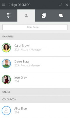 Desktop: Inloggen - Voicedata